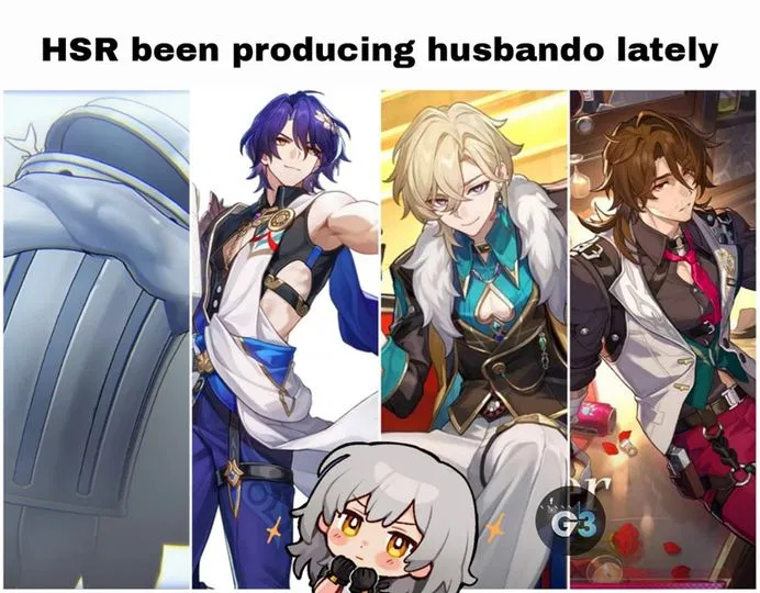 Character design of men in HSR 🗿😍 Honkai: Star Rail | HoYoLAB