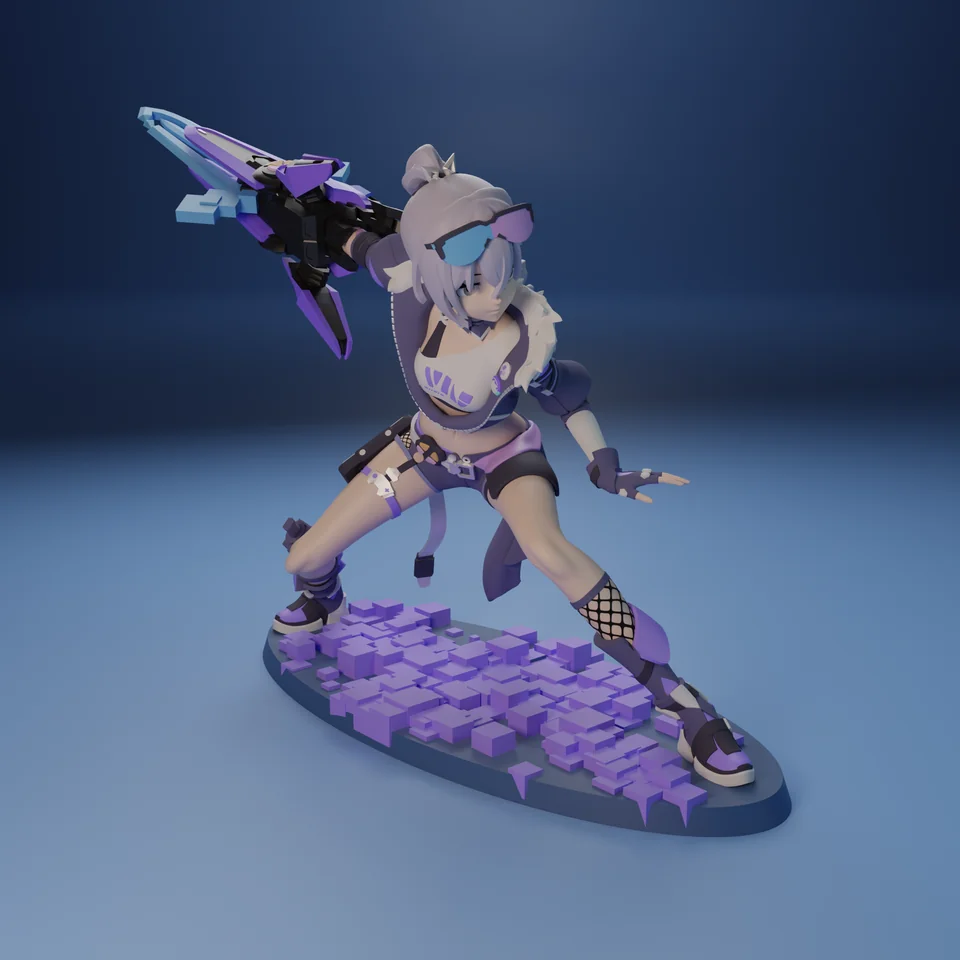 My Silver Wolf for 3d print Honkai: Star Rail | HoYoLAB