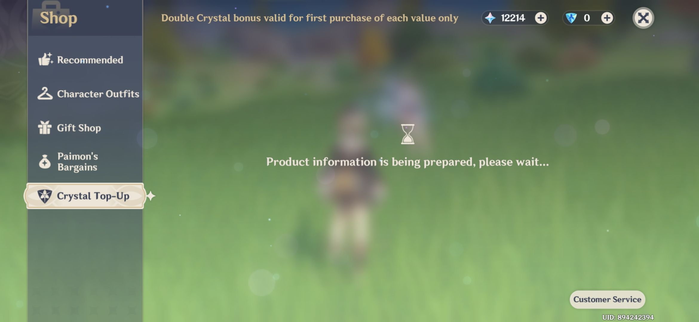 My top up page is broken help? Genshin Impact | HoYoLAB