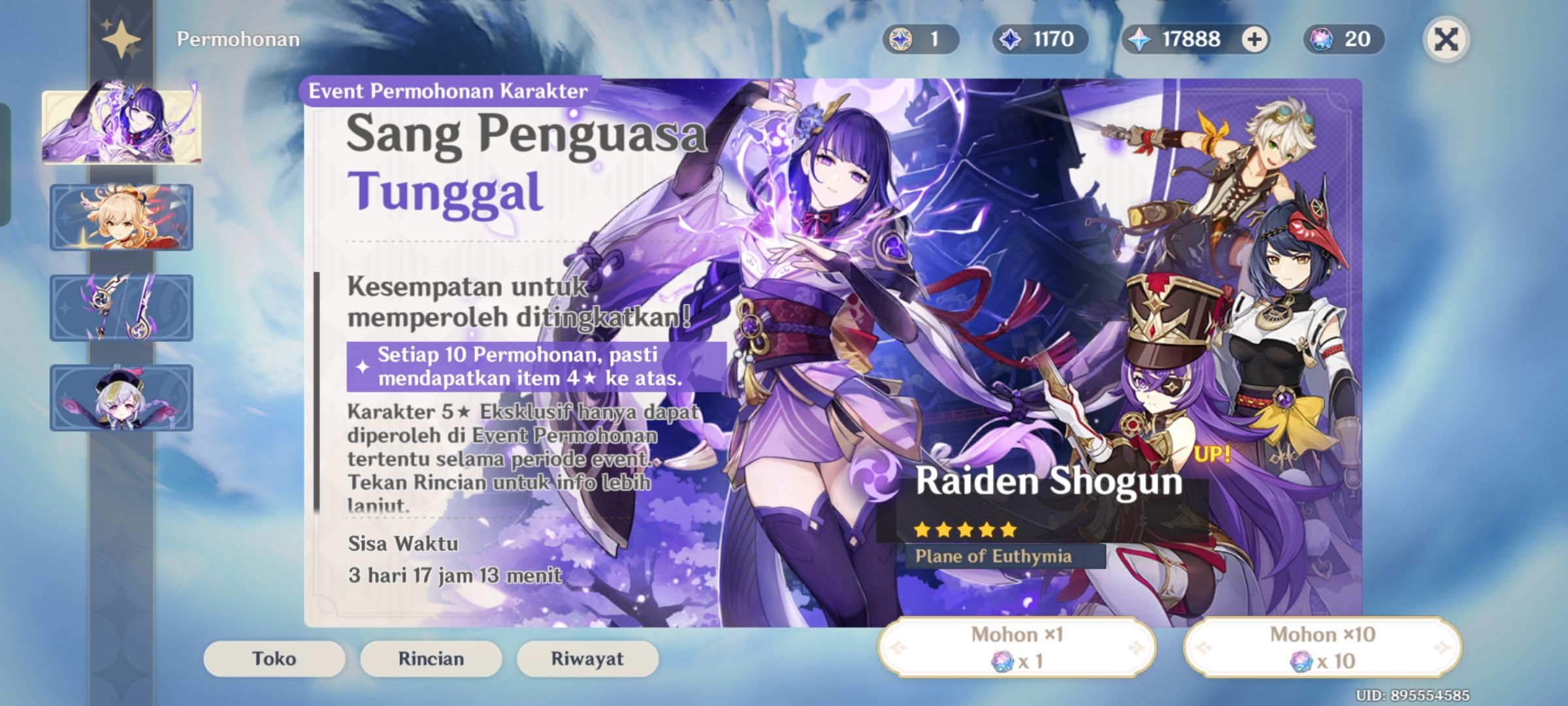 persiapan buat nahida + weapon sigh Genshin Impact | HoYoLAB