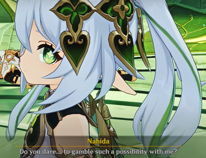 Topic 6: Share an image of Nahida that you like best Genshin Impact ...