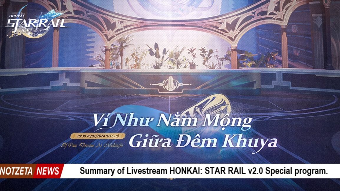 [VIE-HSR] Tóm tắt chi tiết chương trình Livestream giới thiệu v2.0 ...