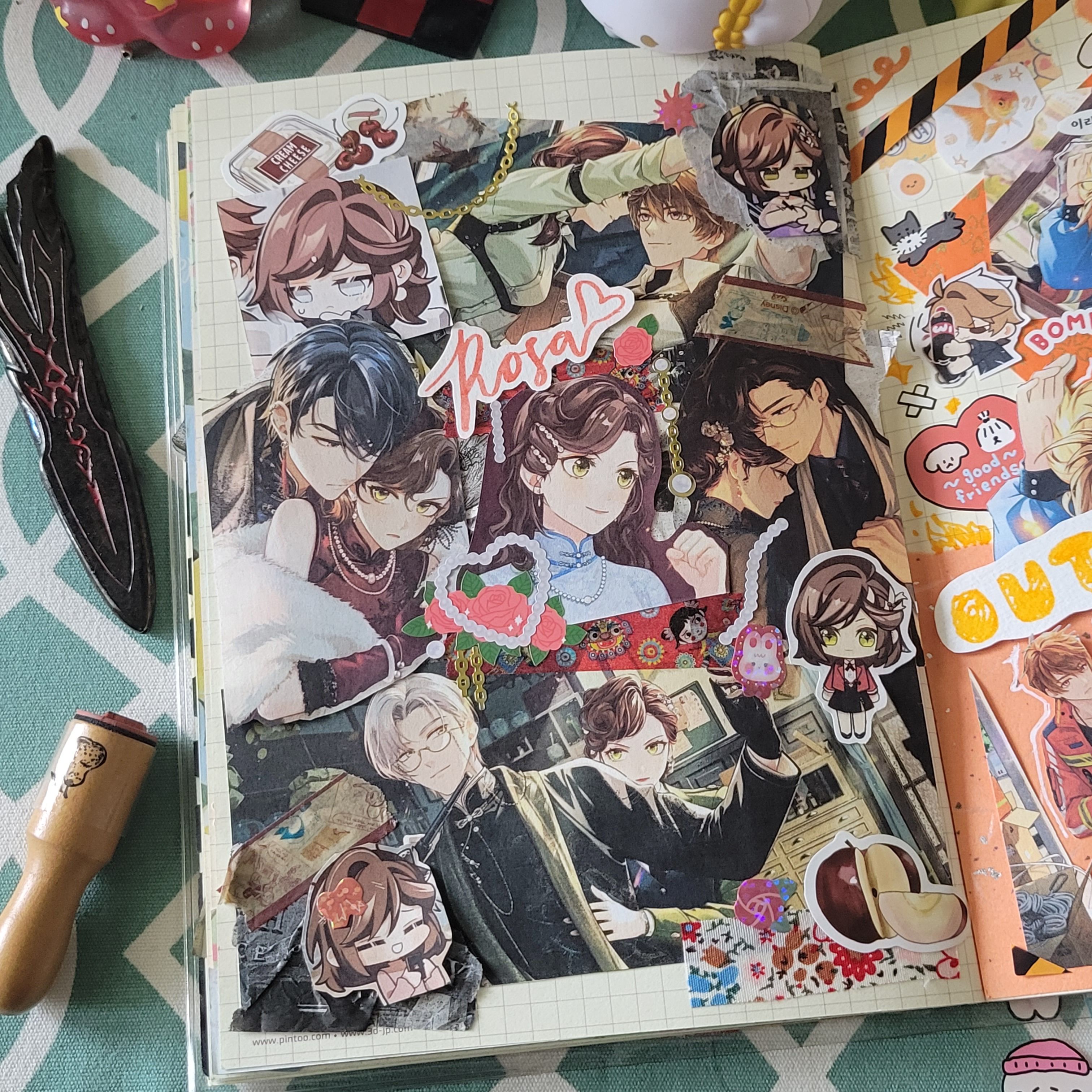 Rosa Enduring Light Journal Spread Tears of Themis | HoYoLAB