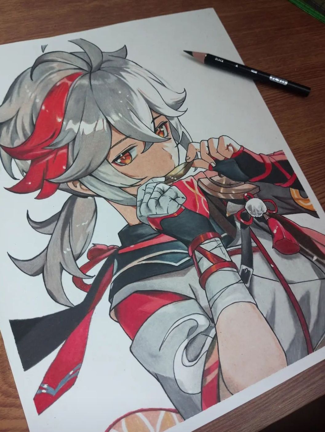 sharing my Kazuha drawing Genshin Impact | HoYoLAB