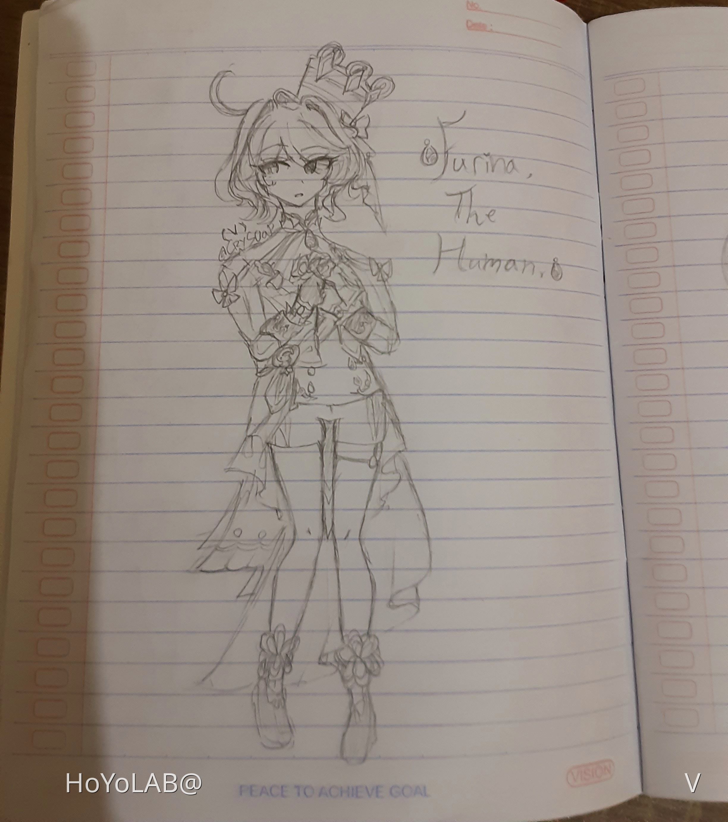 Furina doodle Genshin Impact | HoYoLAB