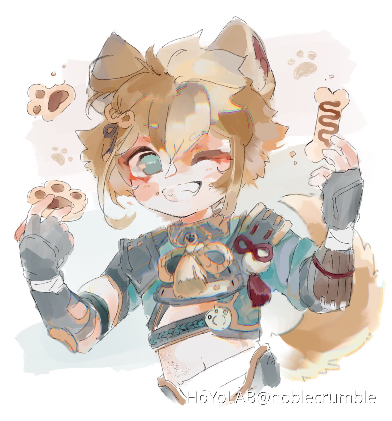 Gorou doodle 🤎 Genshin Impact | HoYoLAB