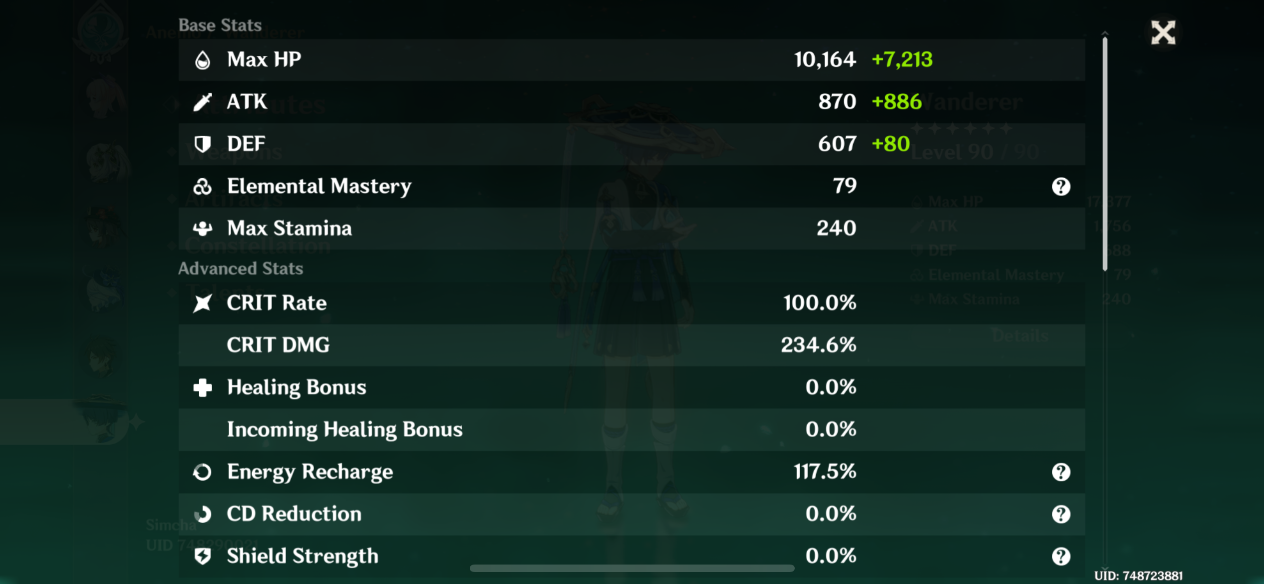 Do you like my wanderer’s CRIT RATE? Genshin Impact | HoYoLAB