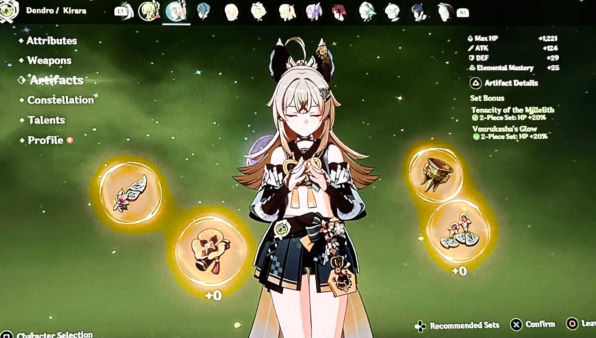 KIRARA Shield/Support Healer? Build…….. help Genshin Impact | HoYoLAB