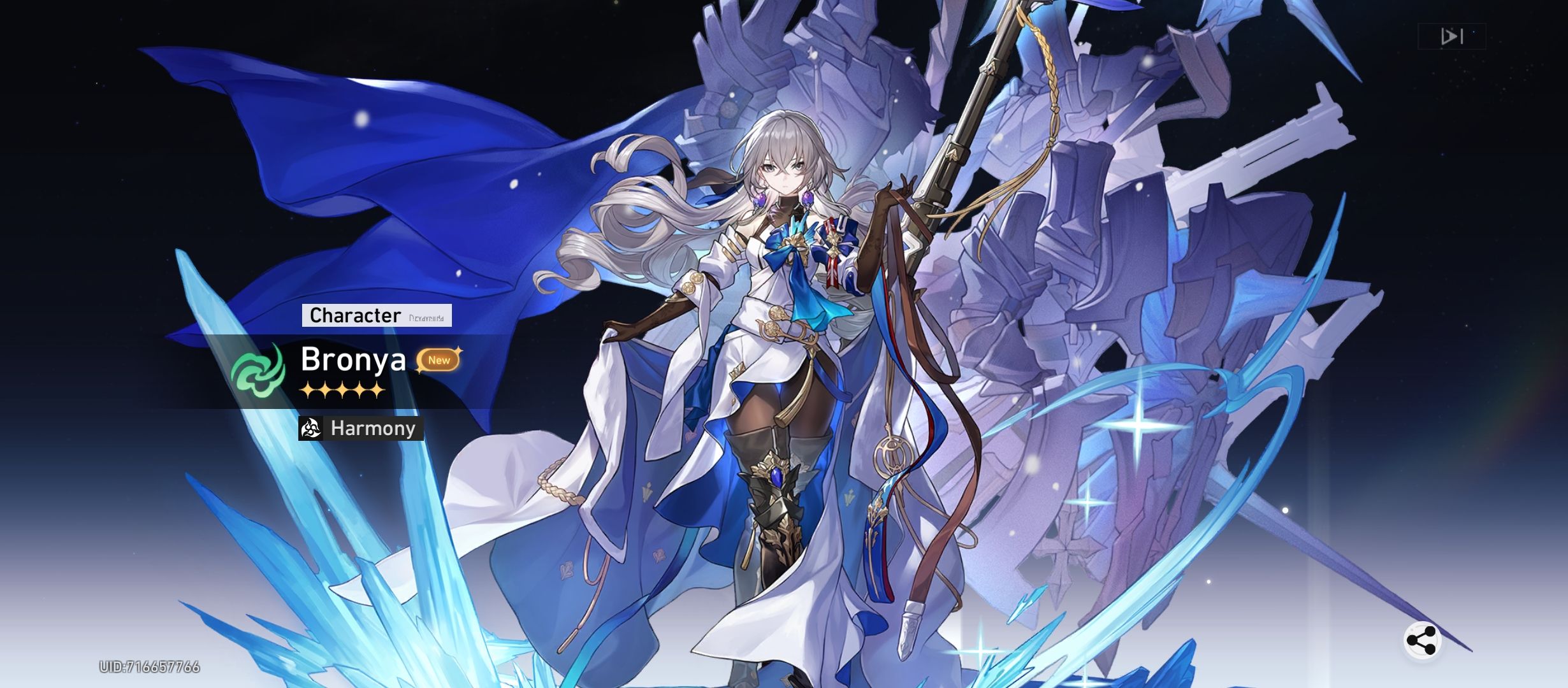 I got Bronya on the first day of play and she turned out to be strong 😭 ...