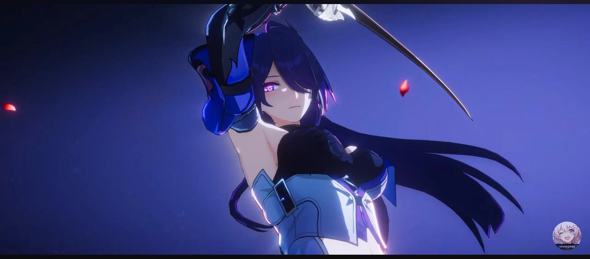 I wouldnt be surprised if her name is mei. She got the raiden eyes ...