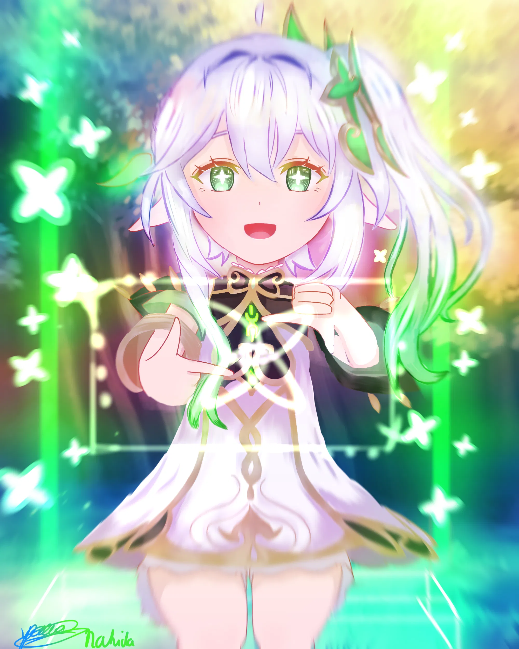 Nahida Fan art contest☘️🍀 Genshin Impact | HoYoLAB