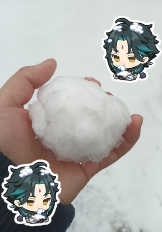"Once the snow is thick enough we can eat it" Genshin Impact | HoYoLAB