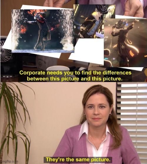 they have the same energy. its time to caelus be a meme Honkai: Star ...