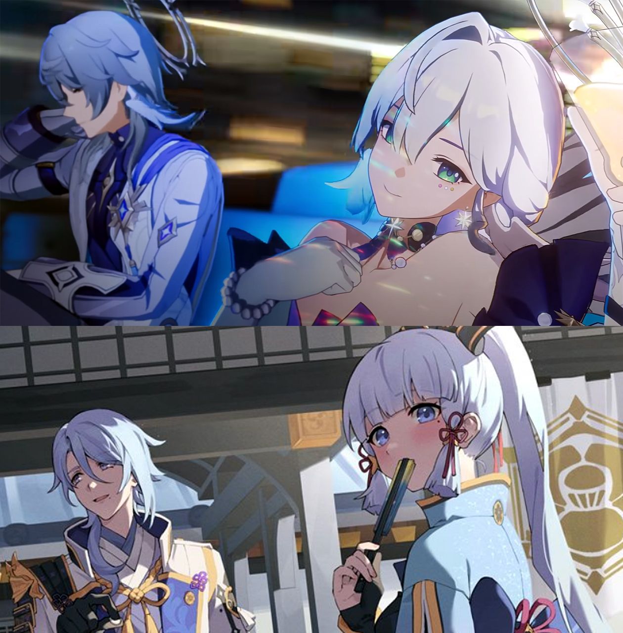 We like white-haired siblings from important families. Honkai: Star ...