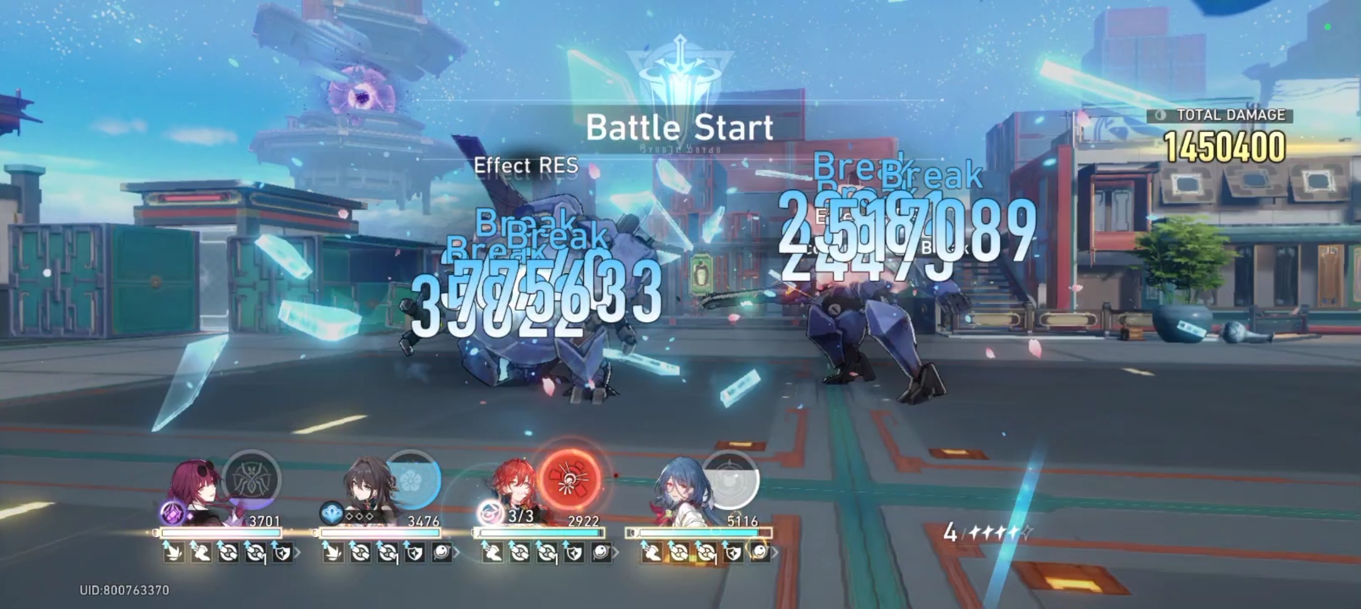 HSR Damage 1.45 Million Honkai: Star Rail | HoYoLAB