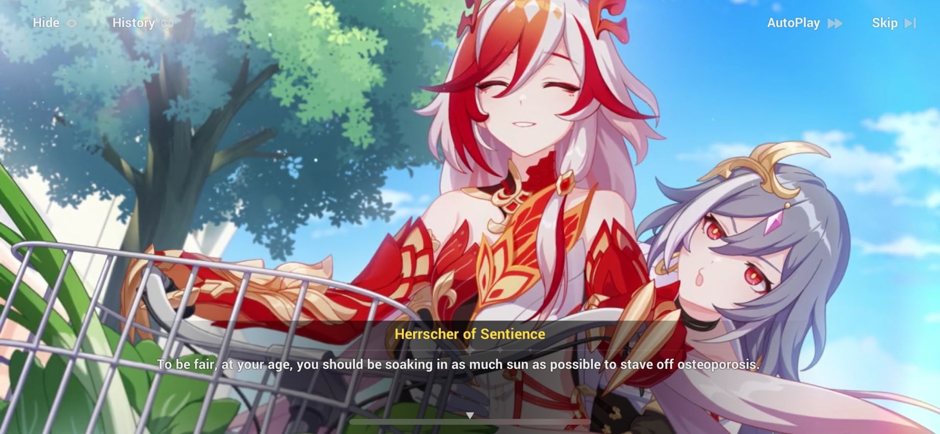 Senti looking after mommy hua Honkai Impact 3rd | HoYoLAB