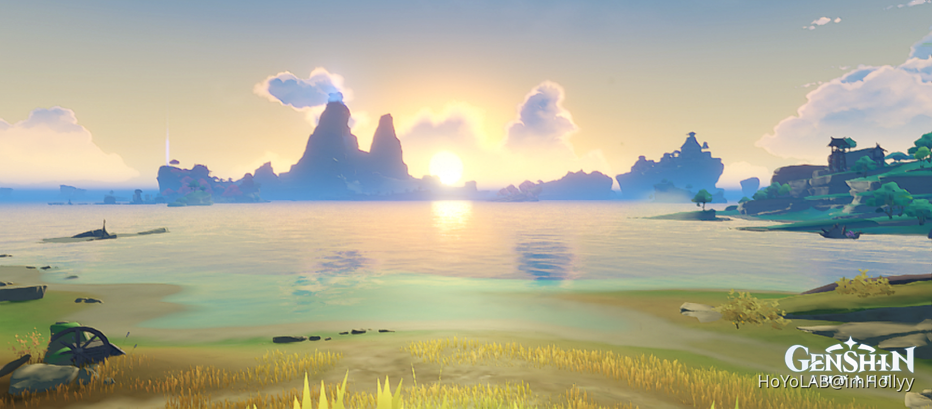 pretty scenery Genshin Impact | HoYoLAB