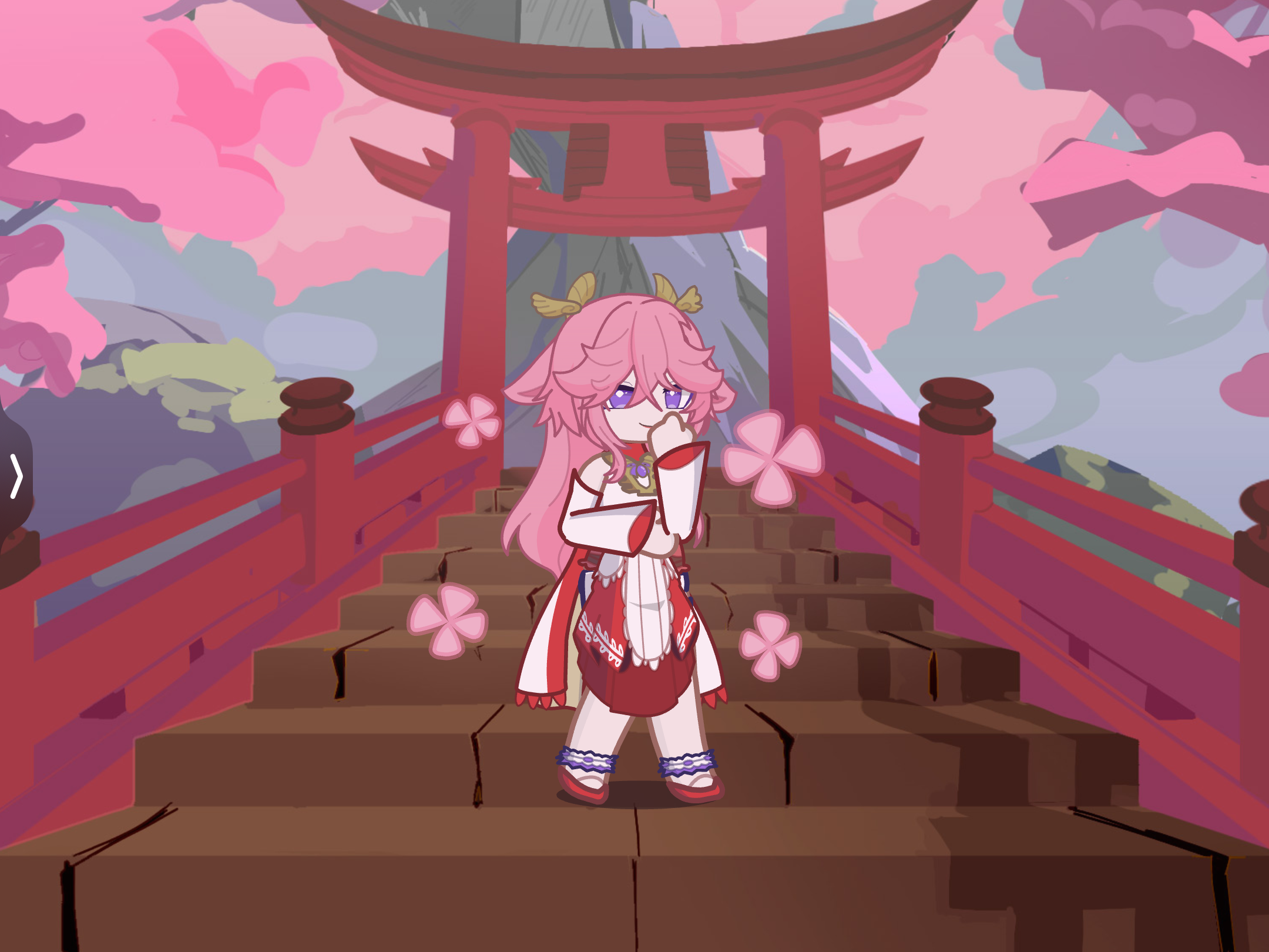 Raiden and Yae Miko in Gacha Life 2 Genshin Impact | HoYoLAB