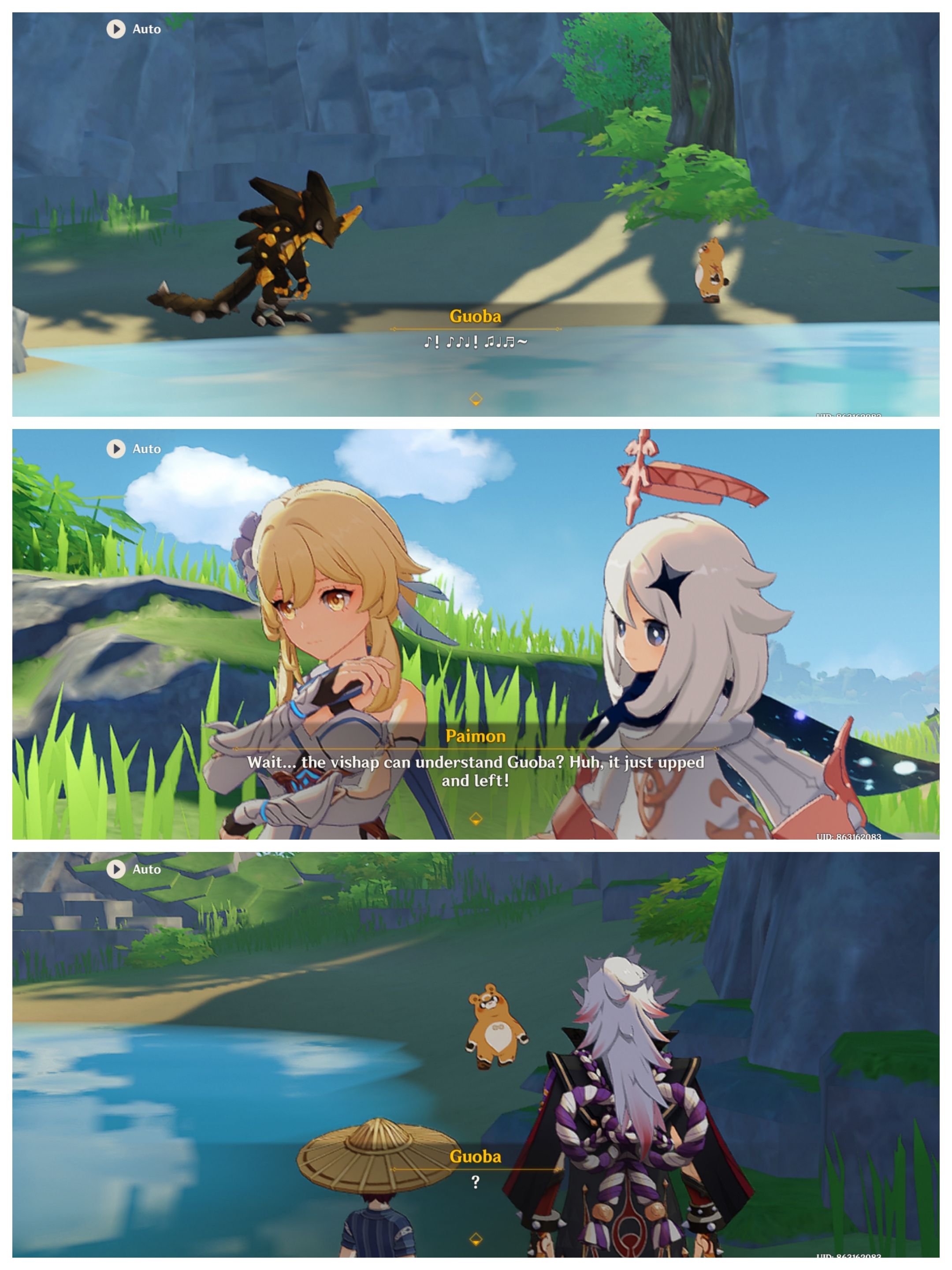 GUOBA, The Vishap Whisperer?? 😅😂🐻🪨🪲🪲 Genshin Impact | HoYoLAB