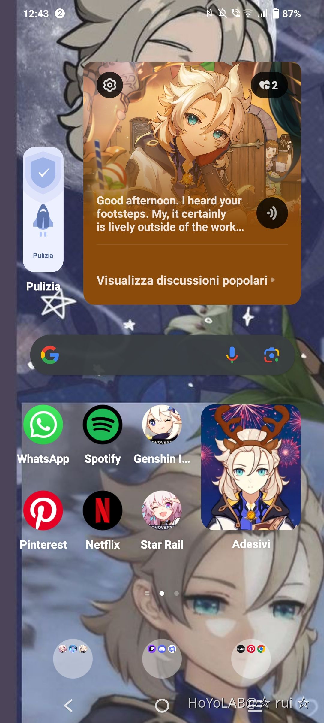 albedo..my dear..pls come home,i've been waiting for you since your ...