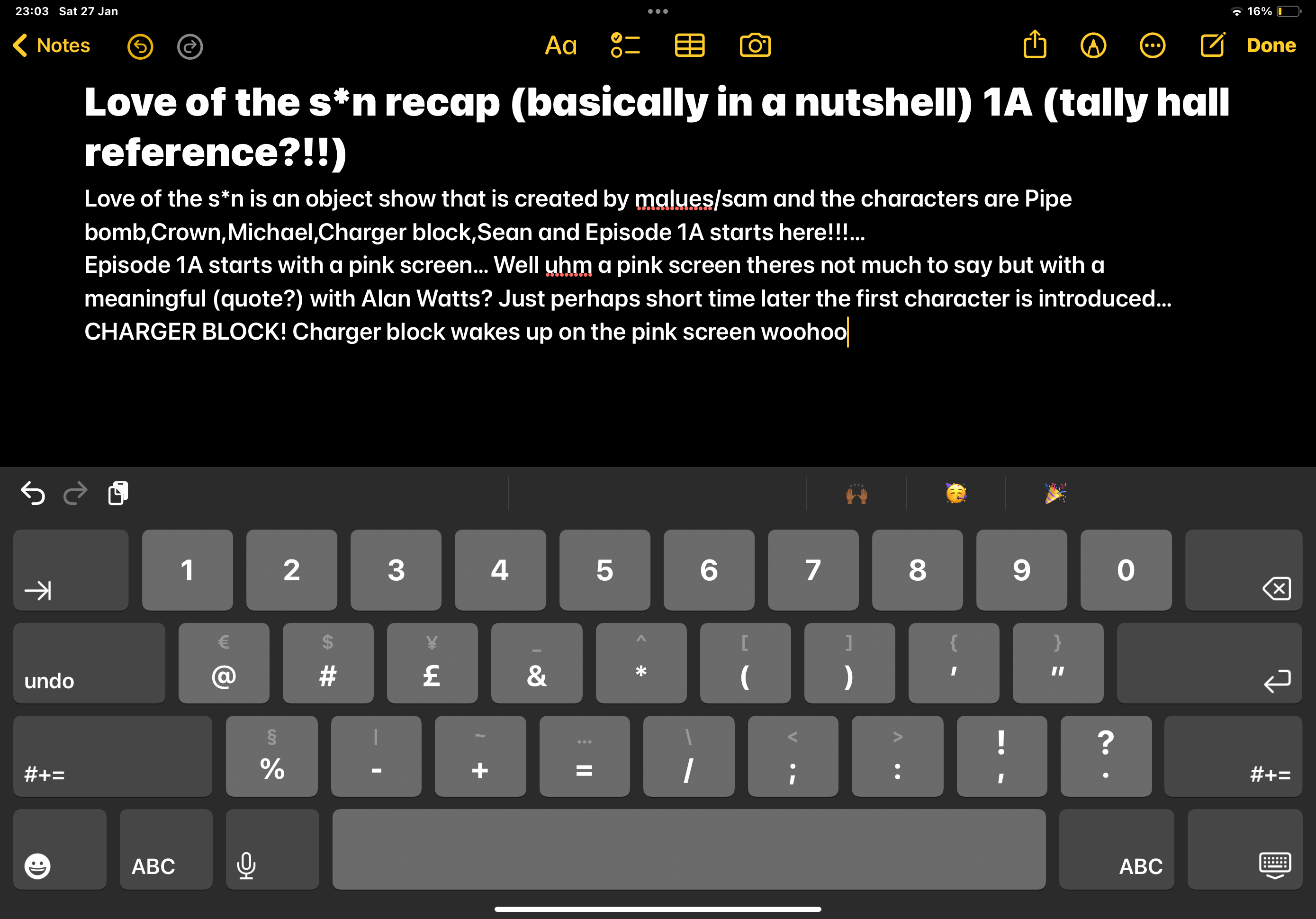 Wip and gngngn | HoYoLAB