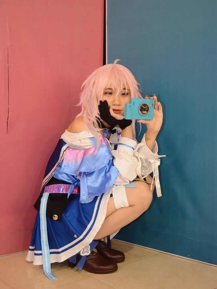 my first March 7th cosplay Honkai: Star Rail | HoYoLAB