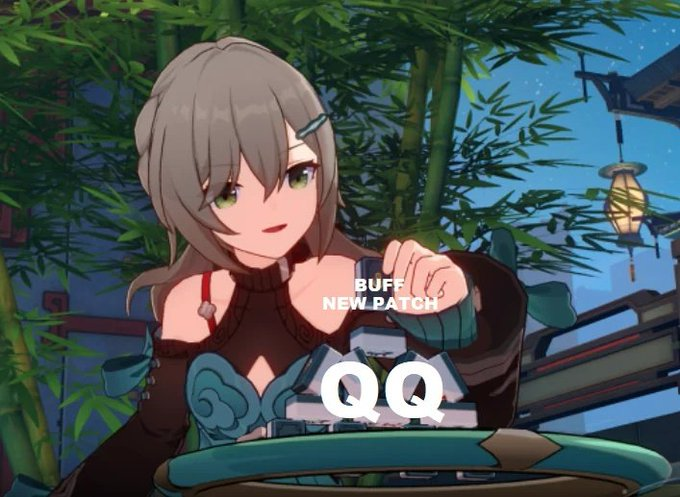 is it just me or QQ is the Xiangling of Star Rail (she gets buffs every patch/indirect buff ...