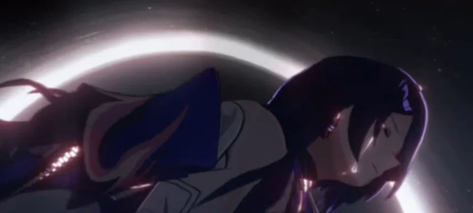 Why is Acheron crying with a Black hole near her :(( Honkai: Star Rail ...