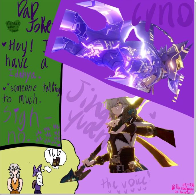 Giving this to cyno VA! Genshin Impact | HoYoLAB