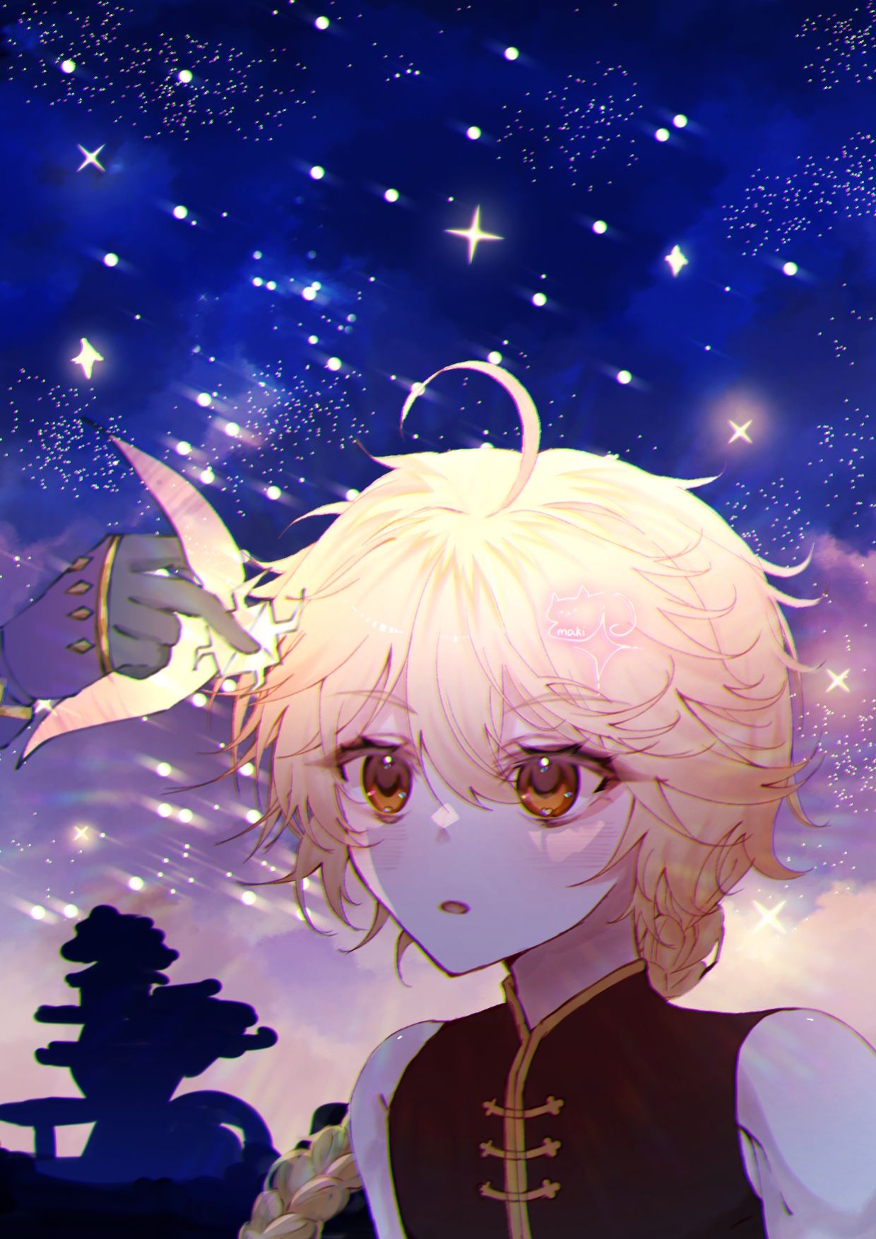 all that glitters — Aether fanart Genshin Impact | HoYoLAB