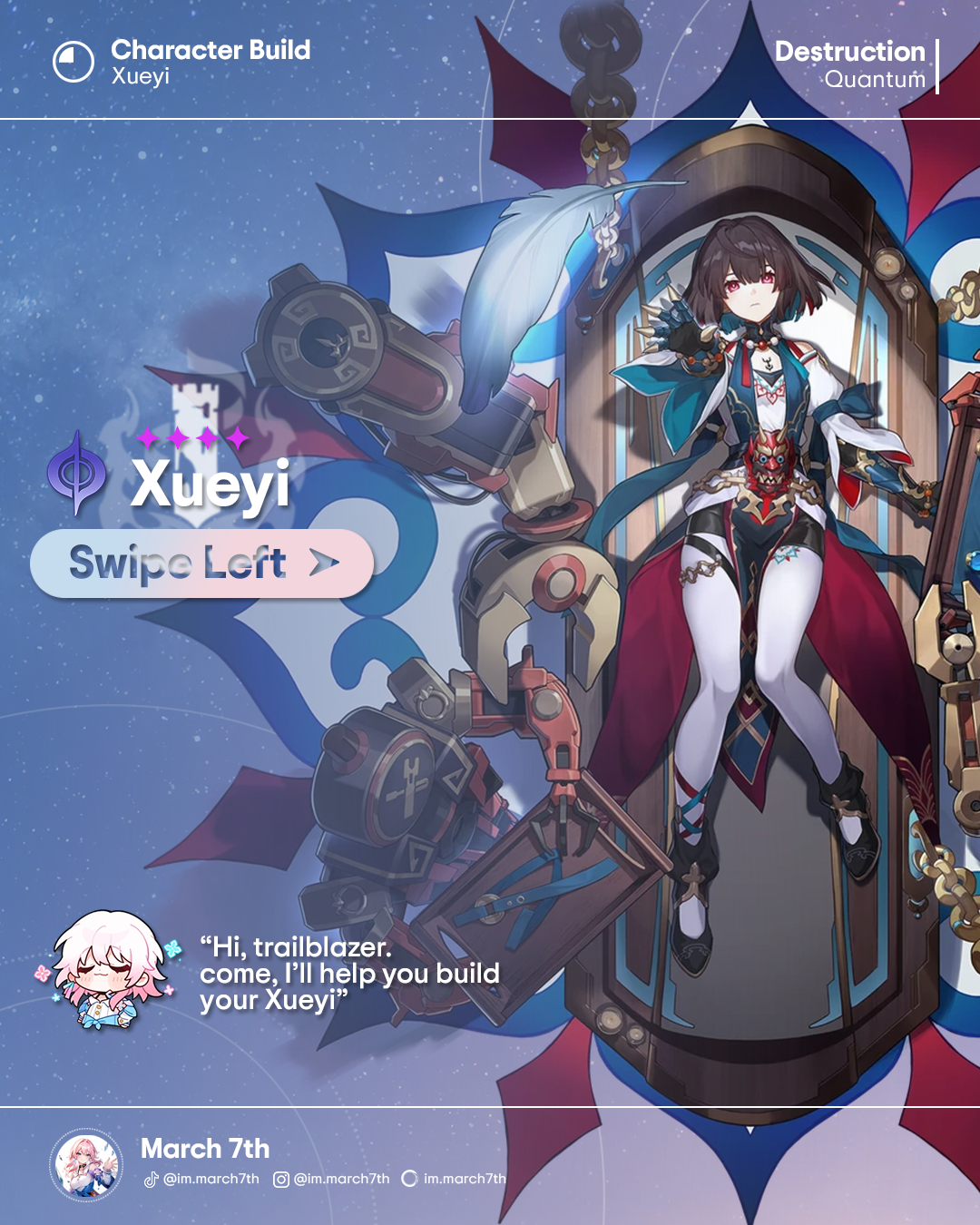 [V1.6] Xueyi Build Honkai: Star Rail | HoYoLAB