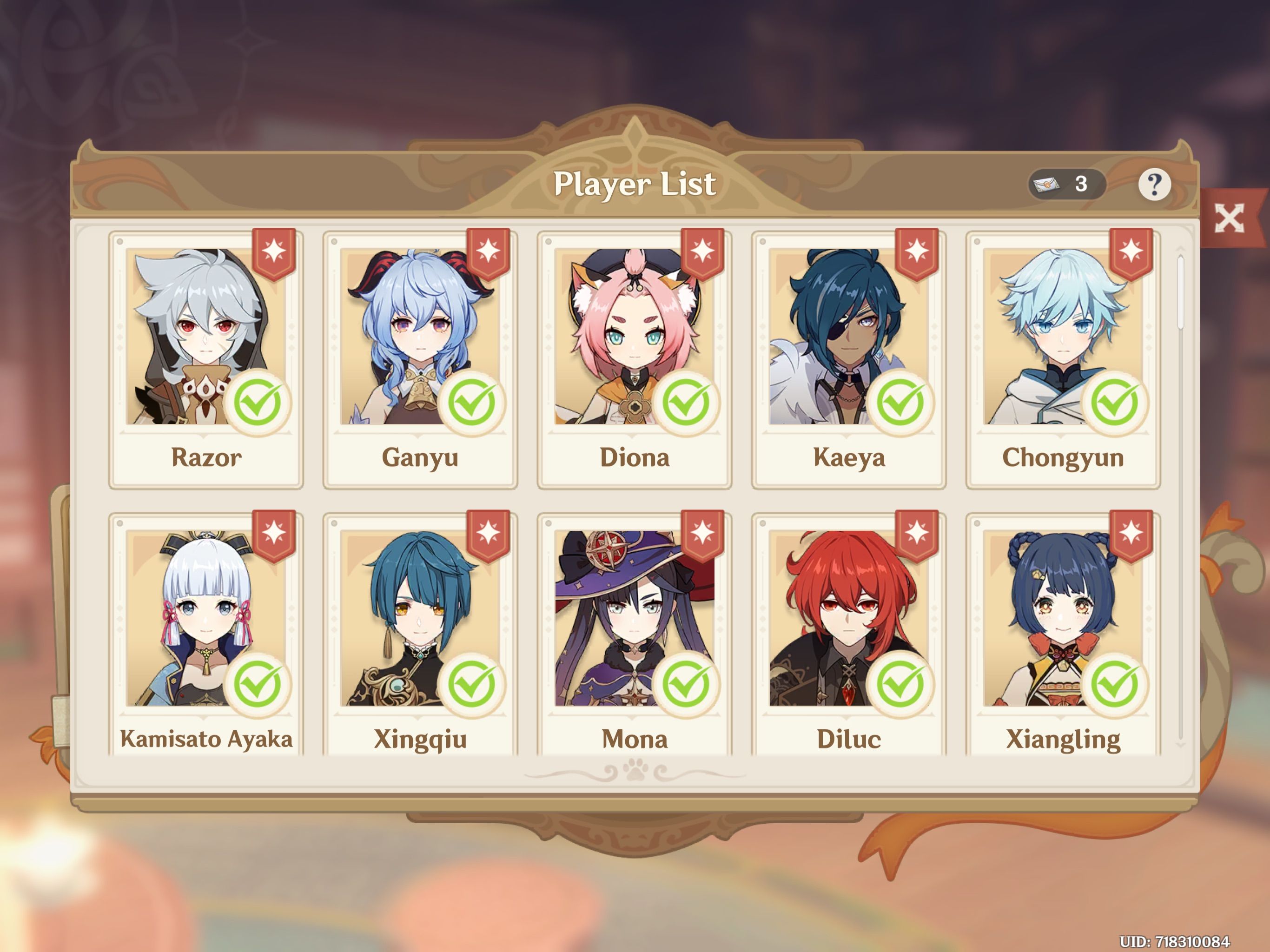 Finished all normal and serious character challenges Genshin Impact ...