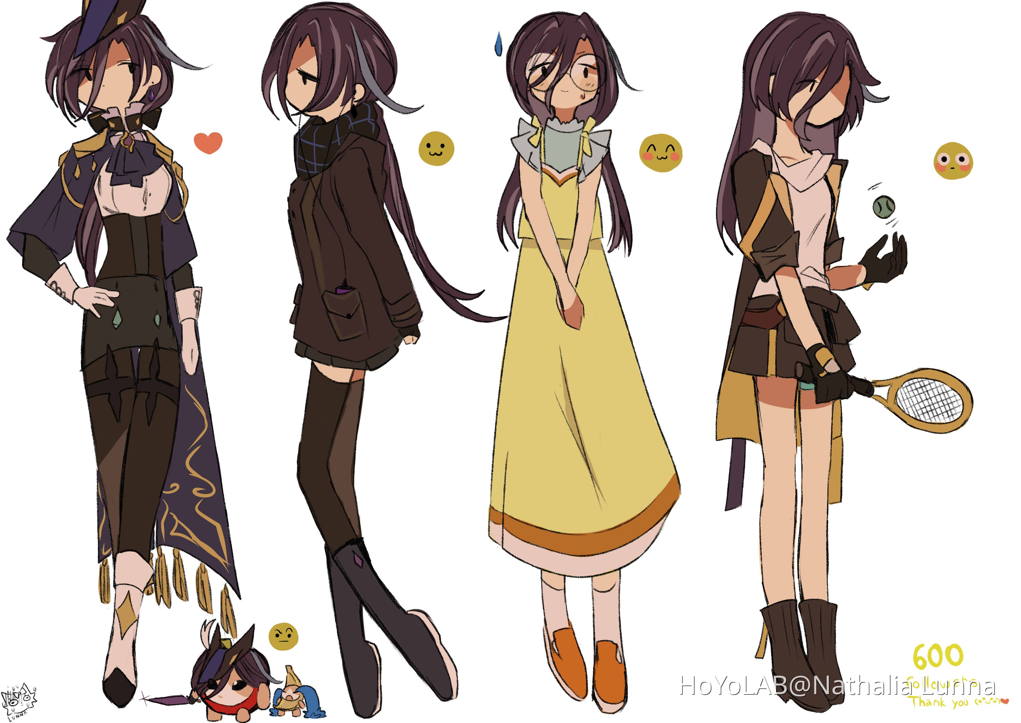 Clorinde's design. Genshin Impact | HoYoLAB