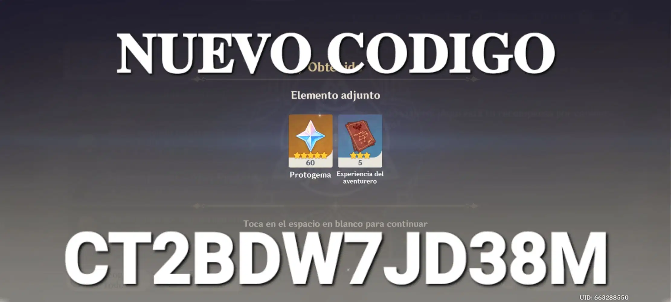 💠 Nuevo código para Genshin Impact 💠 Genshin Impact | HoYoLAB