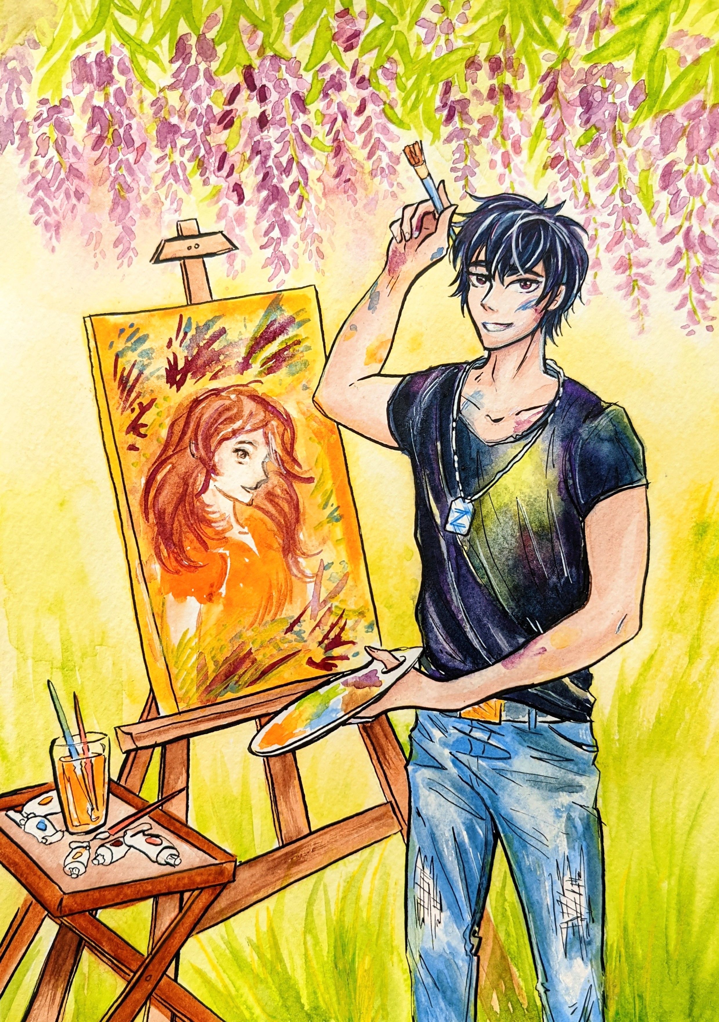 My submission from Marius' birthday art competition last year! Tears of ...