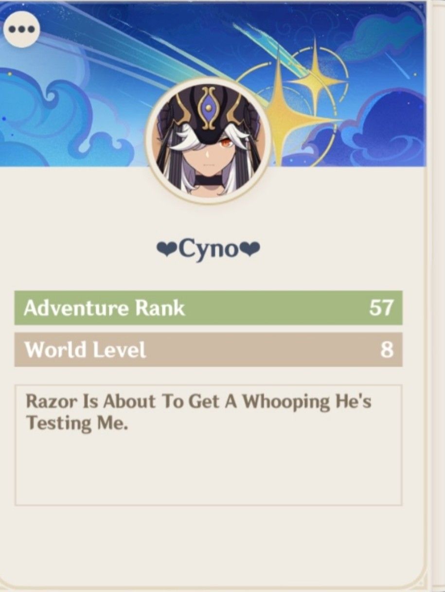 There's Only Two Types Of Cynos In This World. Genshin Impact | HoYoLAB