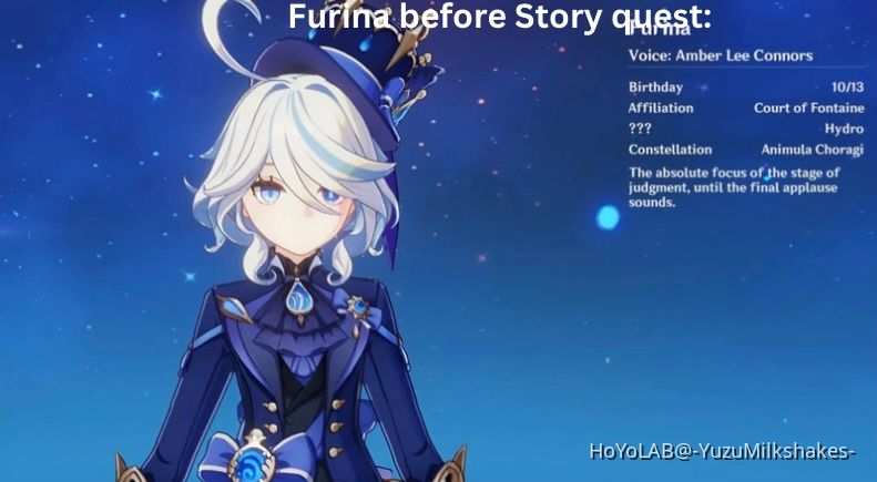 (SPOILER ALERT) Furina before and after her story quest: Genshin Impact ...