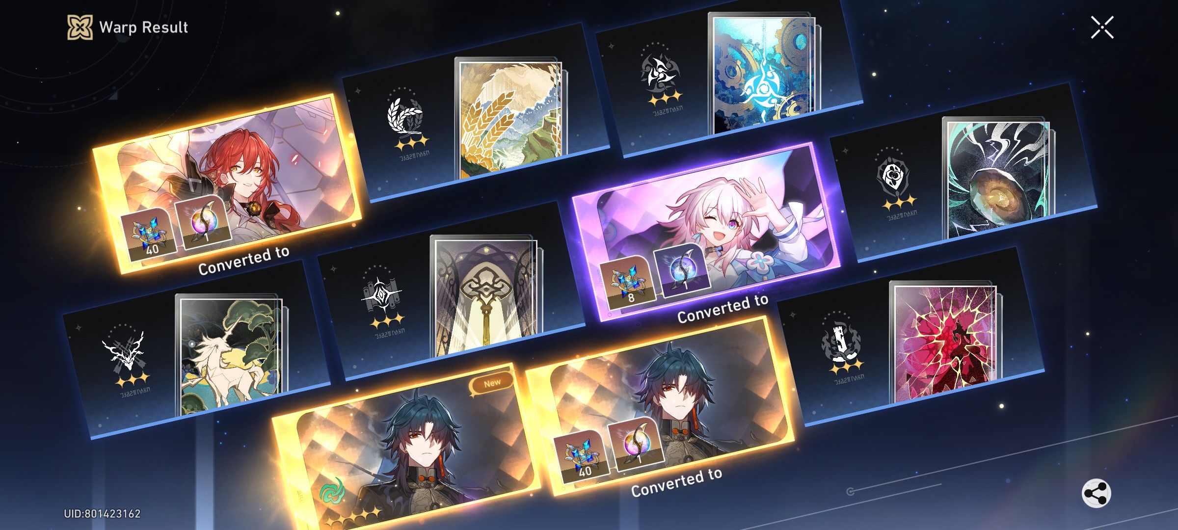 My luckiest pull Honkai: Star Rail | HoYoLAB