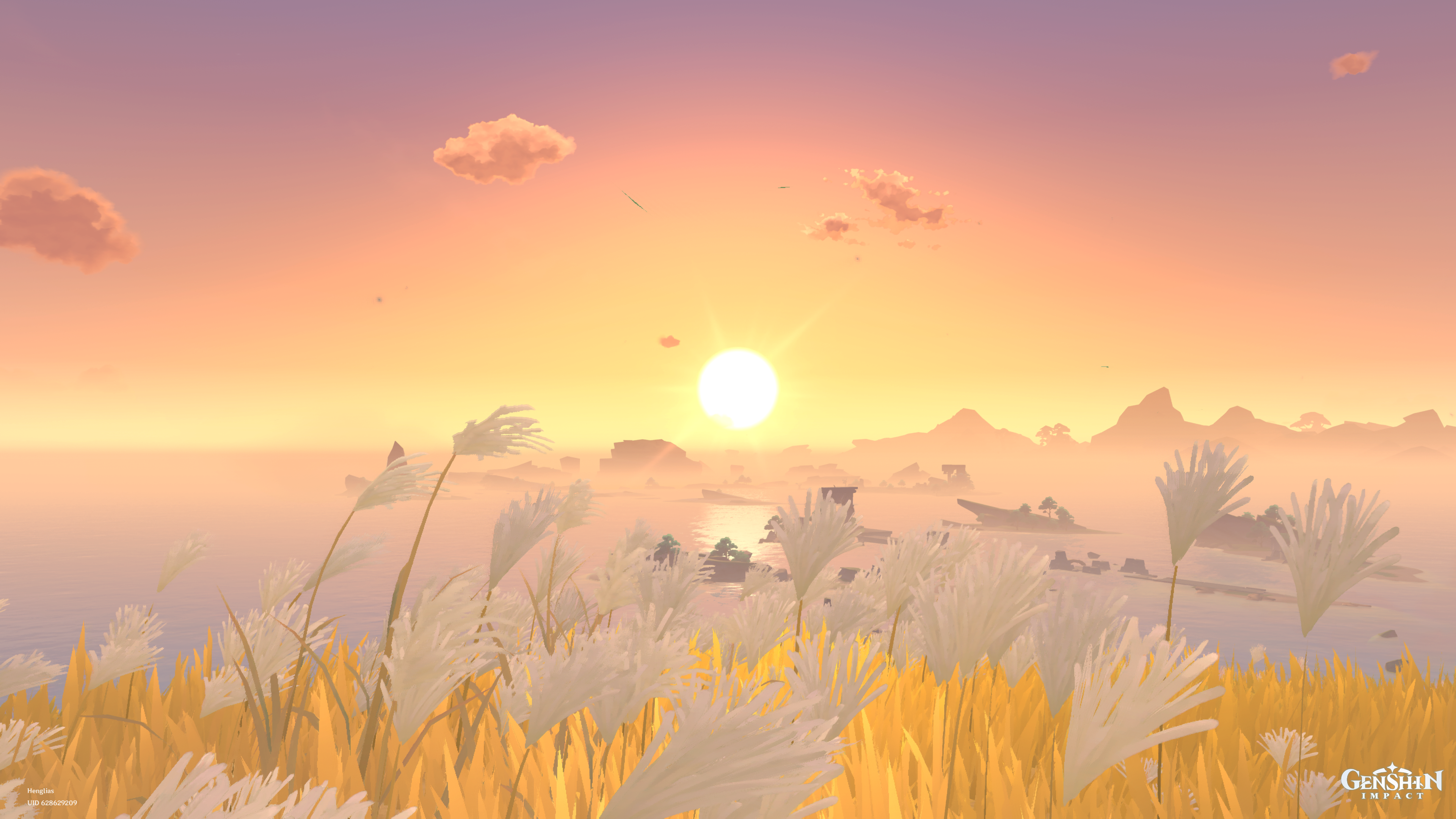 Sunset in Inazuma Genshin Impact | HoYoLAB
