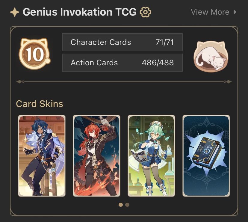 did I miss any TCG action cards…? Genshin Impact | HoYoLAB