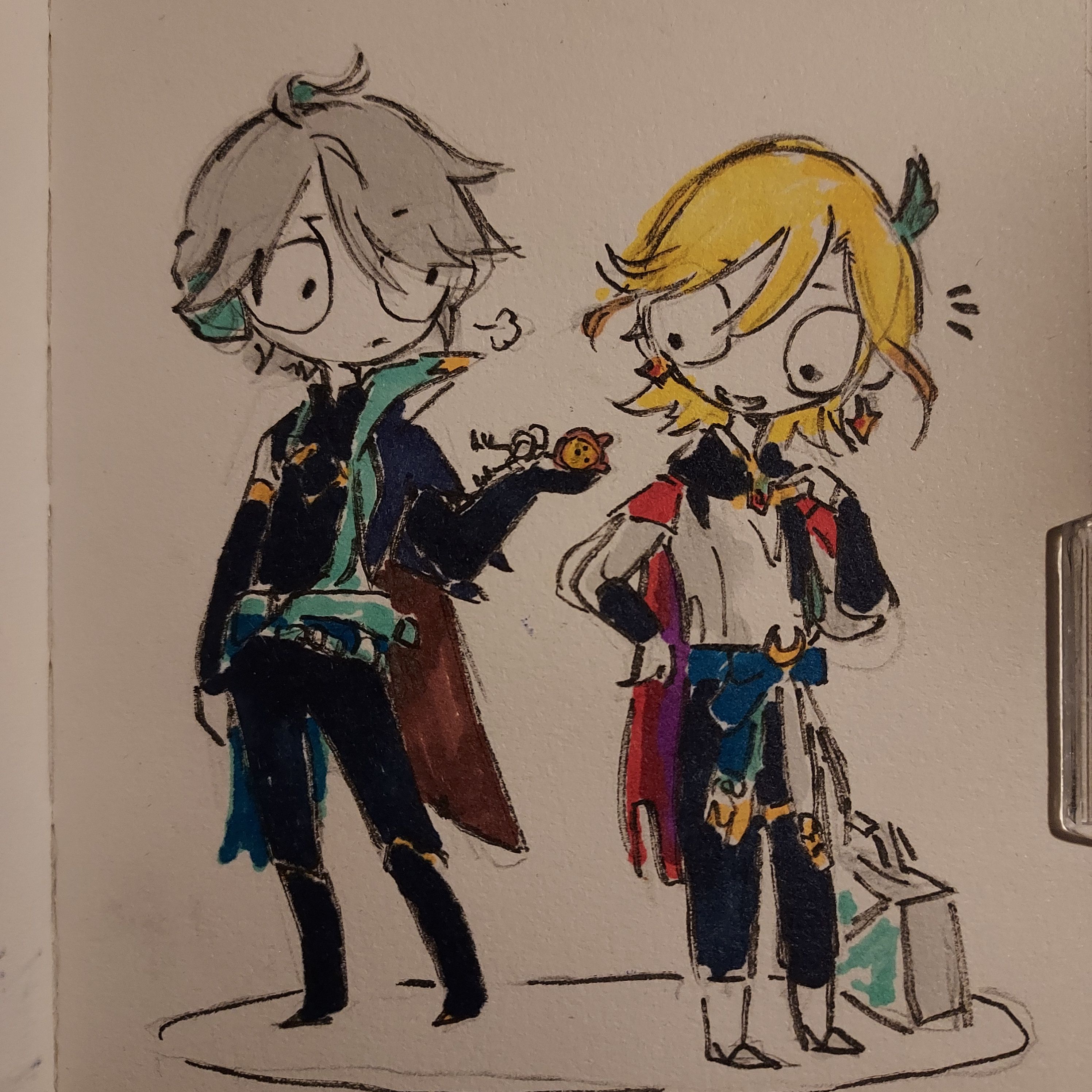 kaveh gets his keys xD Genshin Impact | HoYoLAB