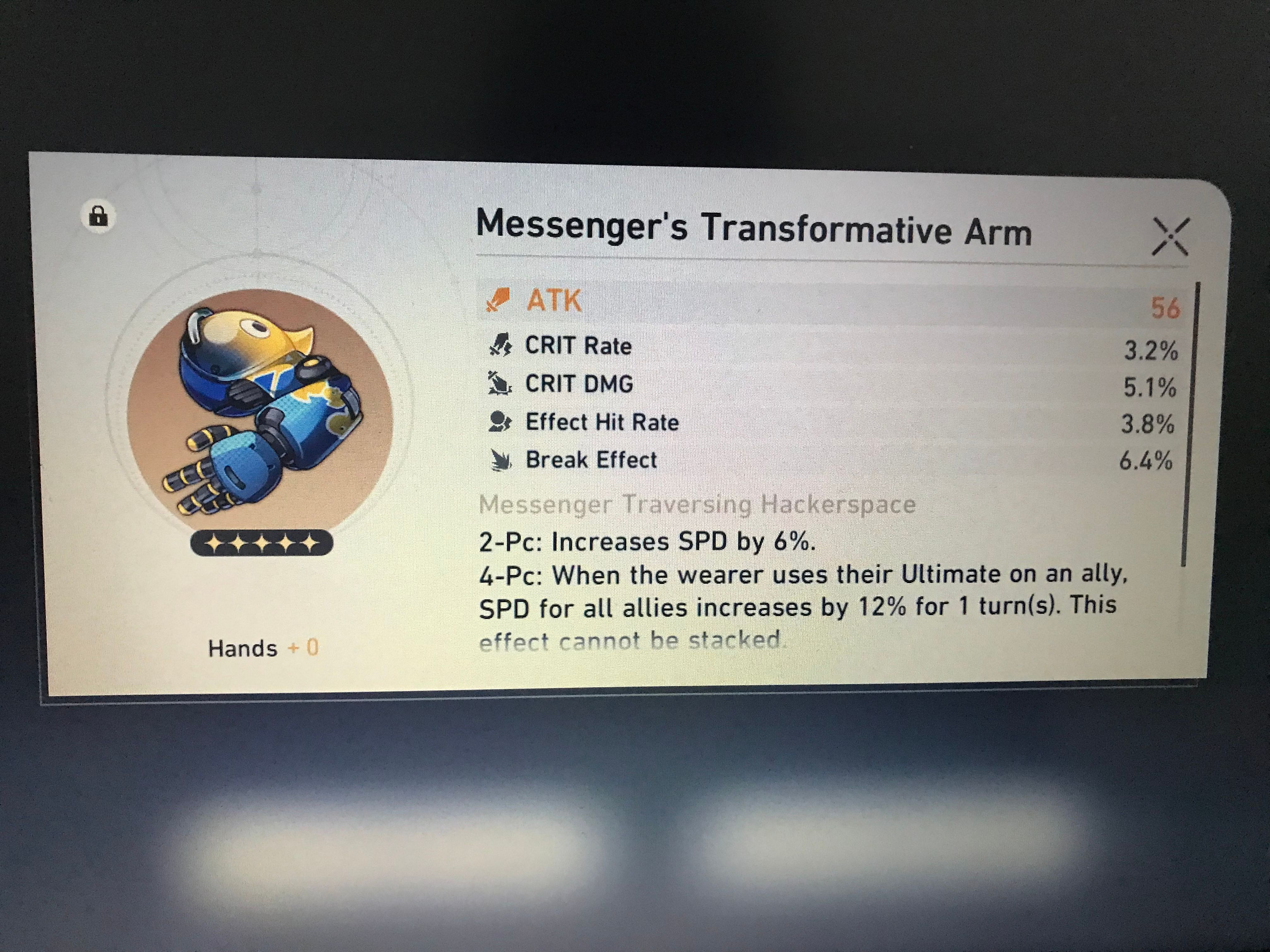 Relics stats Honkai: Star Rail | HoYoLAB