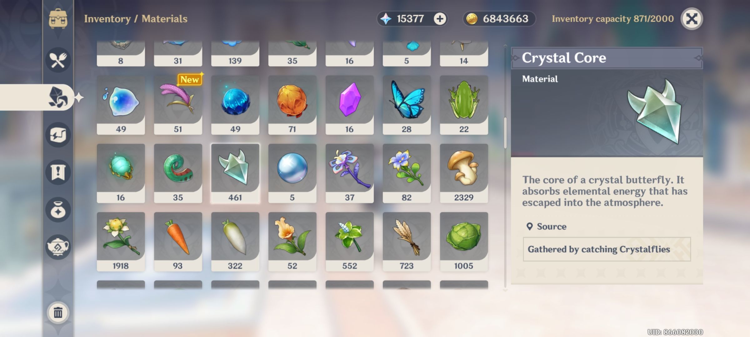 road to 10k crystal flies! Genshin Impact | HoYoLAB