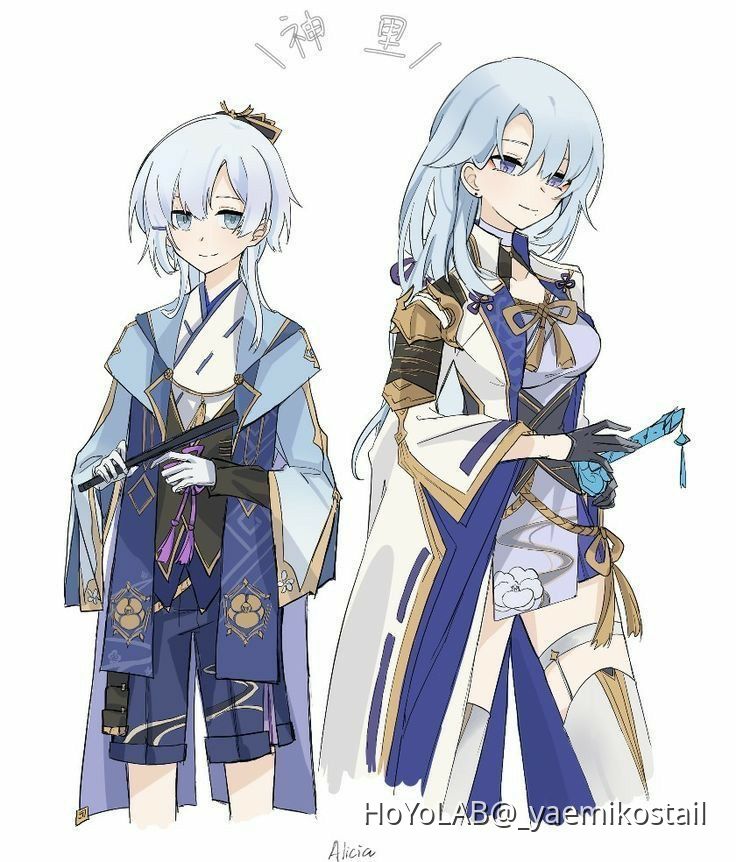 Kamisato Siblings ! Genshin Impact | HoYoLAB
