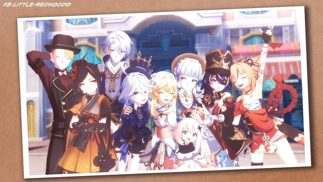 coi 2 ông bà Ayato & Chiori liếc nhau kìa trời 😳 Genshin Impact | HoYoLAB