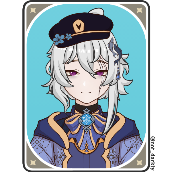 I made an OC with the Genshin Character Creator on Picrew Genshin ...