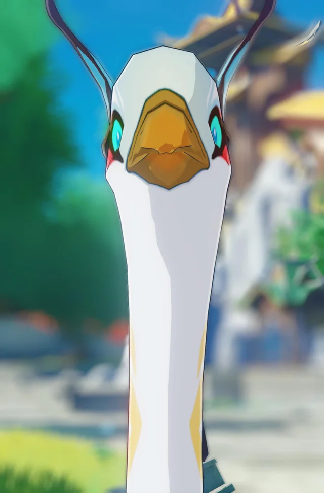 Cloud Retainer from the front 🦢 Genshin Impact | HoYoLAB