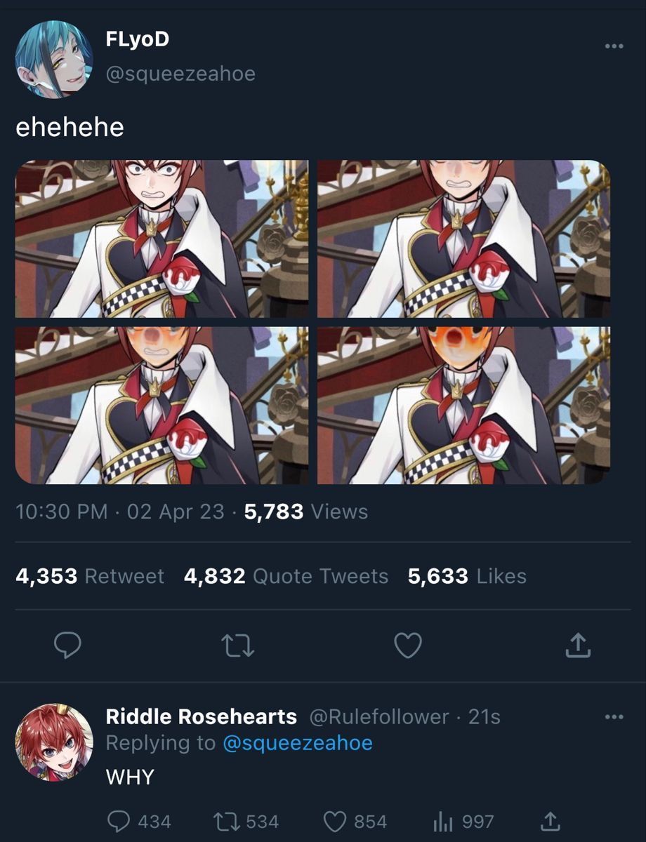 Random Riddle pic drop bc i’m extremely bored | HoYoLAB