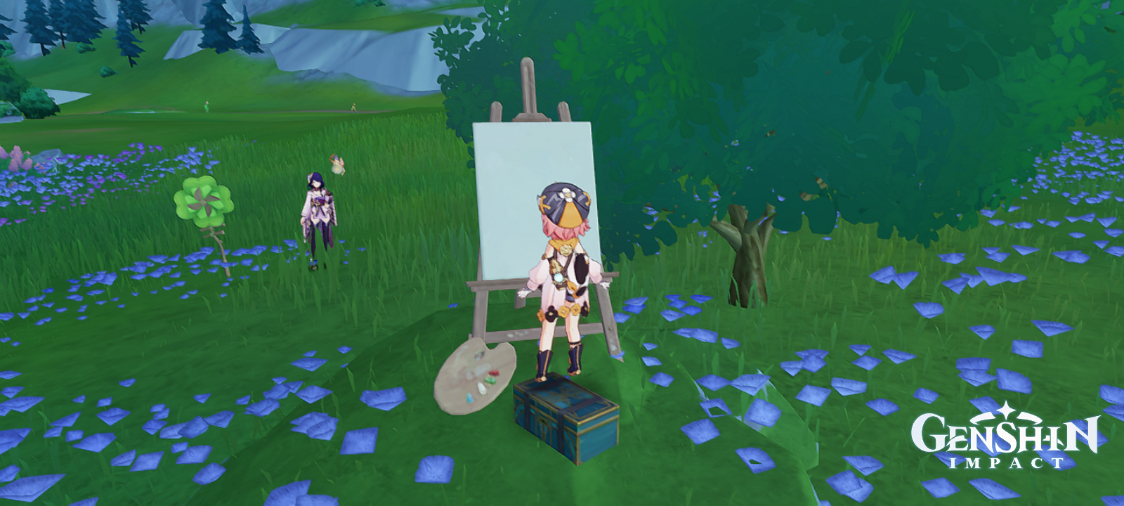 Drawing this Purple Archon...... Genshin Impact | HoYoLAB