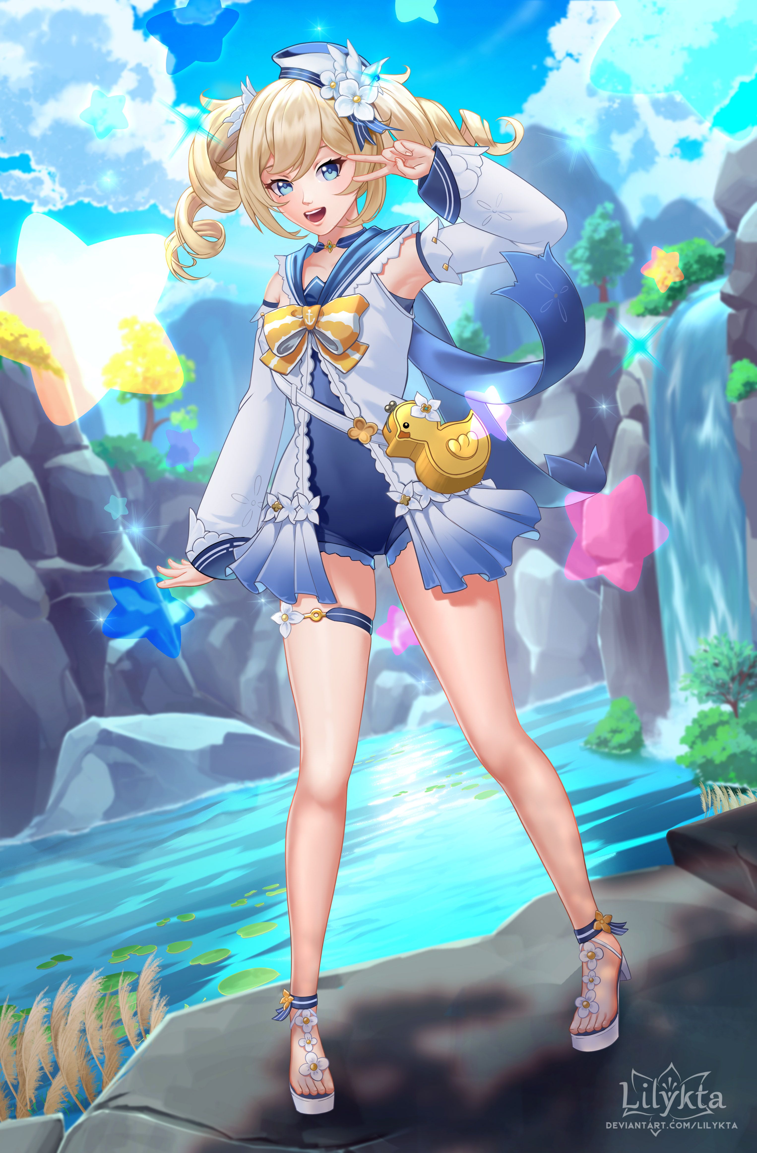 Barbara Fanart Genshin Impact | HoYoLAB